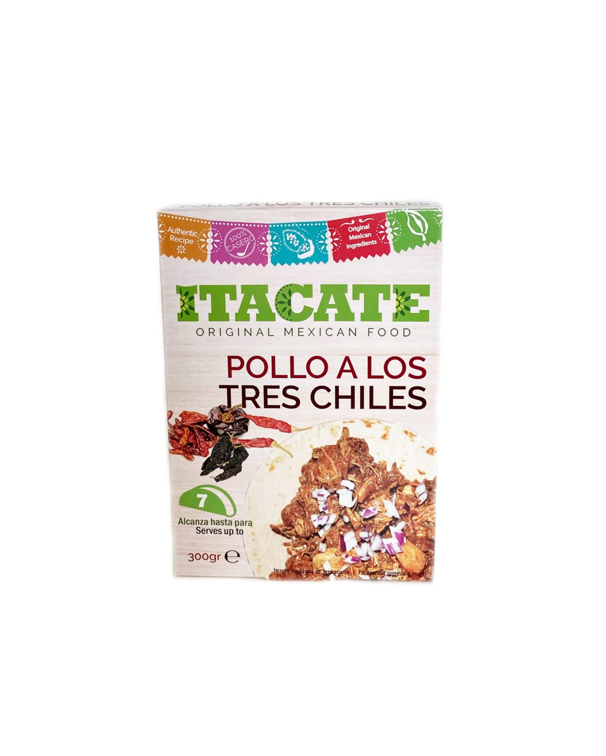 Poulet aux 3 Chiles; Guajillo, Ancho & Pasilla - Aztek Comptoir Mexicain